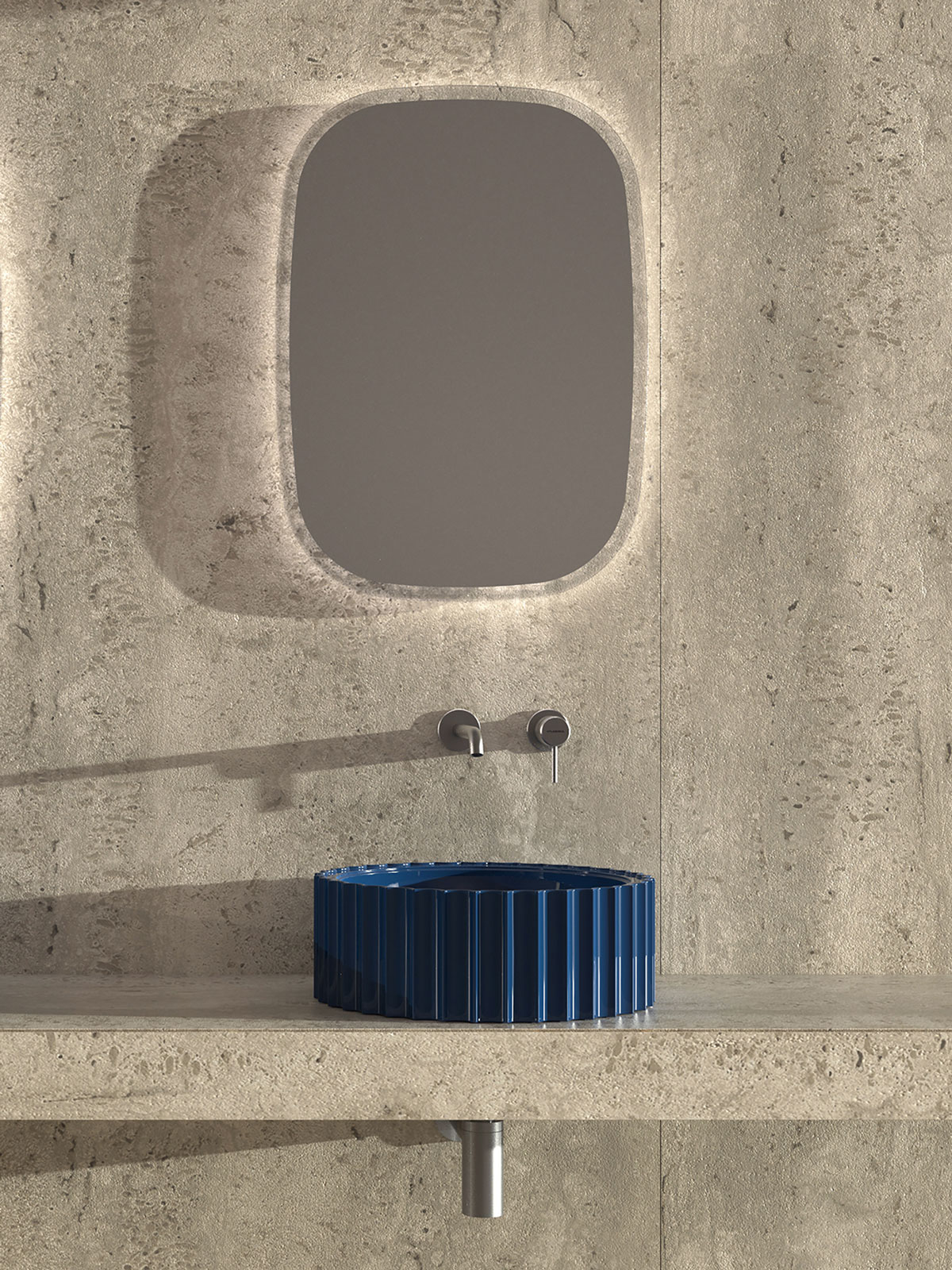 Basins without tap ledge SETTECENTO CUT - Ceramica Flaminia